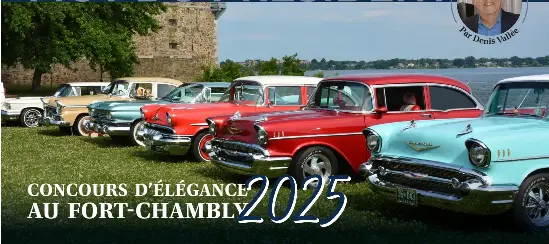 2025 CONCOURS D’ÉLÉGANCE AU FORT-CHAMBLY - PressReader