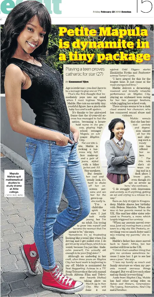 Petite Mapula is dynamite in a tiny package - PressReader