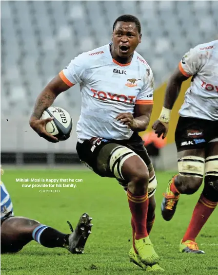 Mosi sidesteps hurdles on way to rugby big time - PressReader