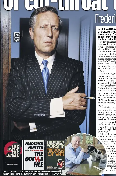 Fighter pilot, spy, ace newsman.. and author of cut-throat thrillers - PressReader