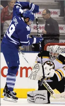 Leafs can’t beat Bruins - PressReader