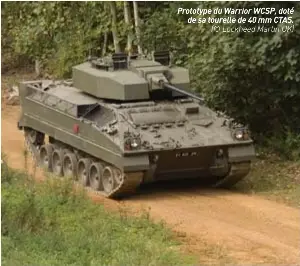 Le Warrior, monture de l’infanterie mécanisée britanniqu­e - PressReader