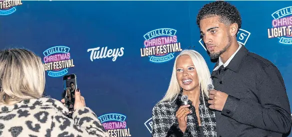 Christmas sparkle: Elsa and Marcus front - PressReader