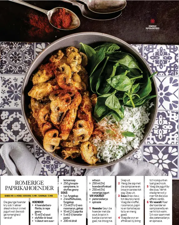 ROMERIGE PAPRIKAHOE­NDER - PressReader