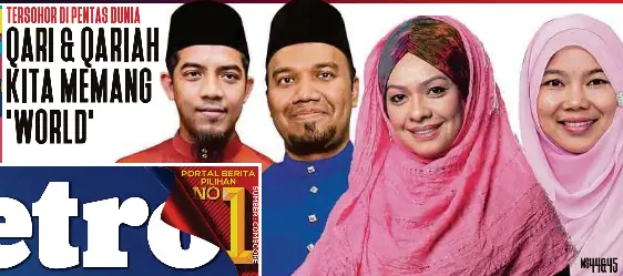 QARI & QARIAH KITA MEMANG 'WORLD' - PressReader