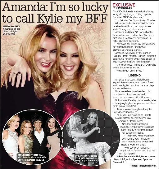 Amanda: I’m so lucky to call Kylie my BFF - PressReader