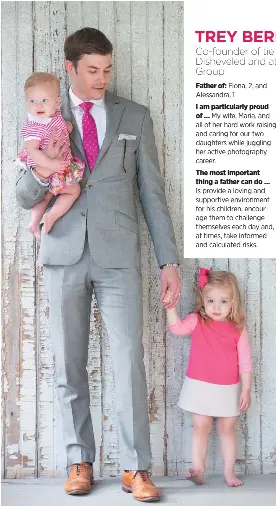 TREY BERRE, 36 Co-founder of tie line Artfully Disheveled and attorney ...