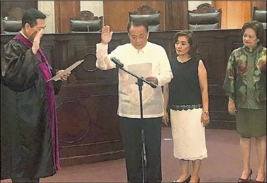 Bersamin is chief justice - PressReader