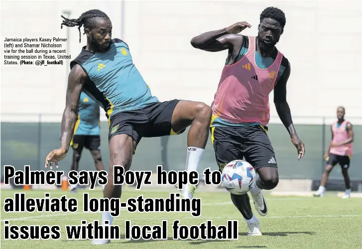 Palmer says Boyz hope to alleviate long-standing issues within local ...