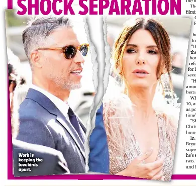 SANDRA & BRYAN’S SHOCK SEPARATION - PressReader