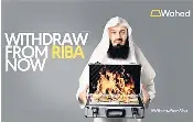 Tube chiefs under fire over advert of Islamic cleric burning dollars ...
