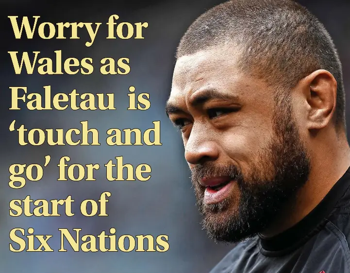 Worry for Wales as Faletau is ‘touch and go’ for the start of Six ...