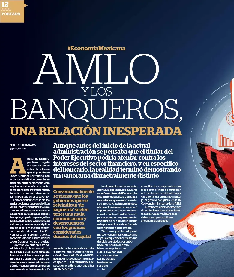 AMLO y LOS banqueros, una relación inesperada - PressReader