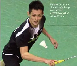 Daren dares to dream - PressReader