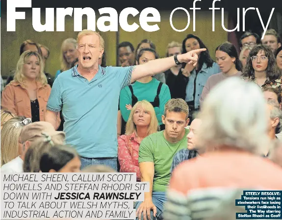 MICHAEL SHEEN, CALLUM SCOTT HOWELLS AND STEFFAN RHODRI SIT DOWN WITH TO ...