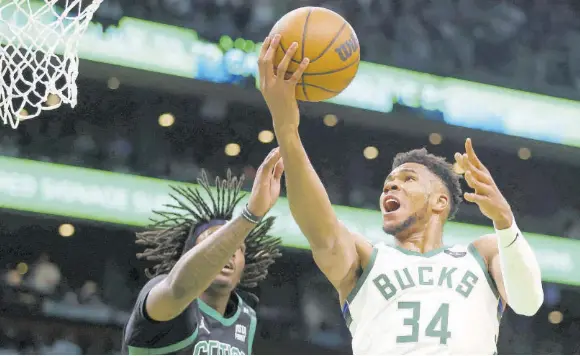 Giannis powers Bucks over Celtics in NBA play-offs - PressReader