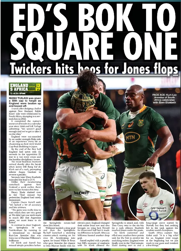 ED’S BOK TO SQUARE ONE - PressReader