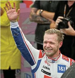 Steiner enjoys rare Magnussen pole position at Sao Paulo GP - PressReader