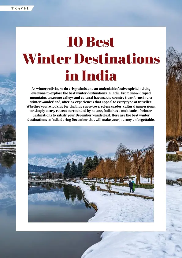 10 Best Winter Destinatio­ns in India - PressReader