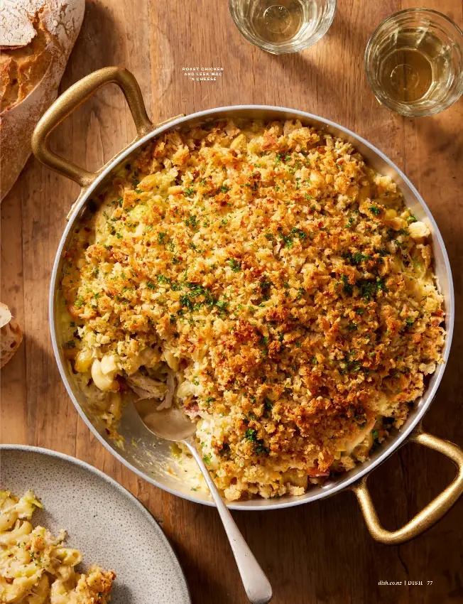 Roast Chicken and Leek Mac ’n Cheese - PressReader