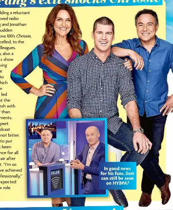 Sam Pang’s exit shocks Chrissie - PressReader