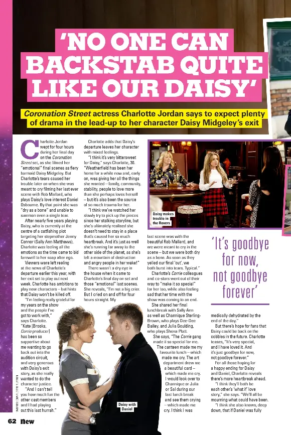 ‘no one can backstab quite like our daisy’ - PressReader