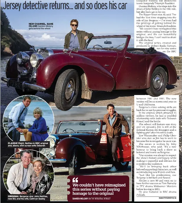 Bergerac back on the roadster - PressReader