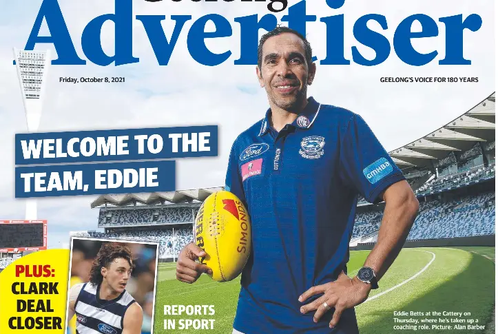 WELCOME TO THE TEAM, EDDIE - PressReader