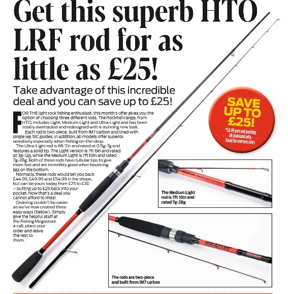 Get this superb HTO LRF rod for as little as £25! - PressReader