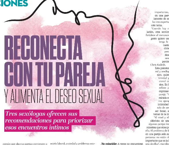 RECONECTA CON TU PAREJA Y ALIMENTA EL DESEO SEXUAL - PressReader