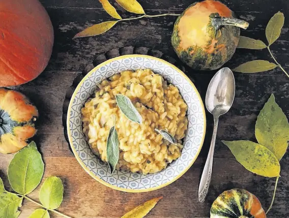 Let pumpkin give your risotto a seasonal upgrade - PressReader