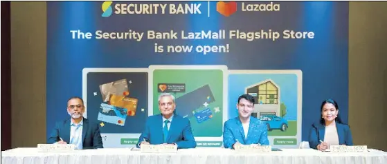 Security Bank, Lazada launch LazMall flagship store - PressReader