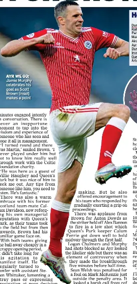 ANOTHER HAMPDEN HIGH FOR BROWN... - PressReader