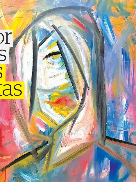 Alex Tona, el pintor de líneas y figuras abstractas - PressReader