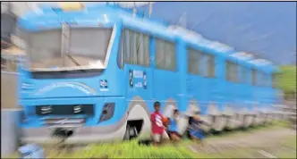 DOST’s hybrid train starts test runs - PressReader