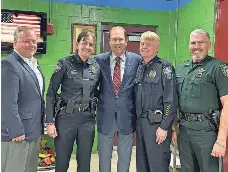 Local law enforcemen­t honored - PressReader