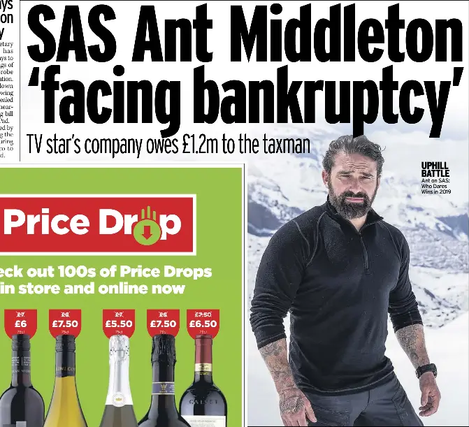 SAS Ant Middleton ‘facing bankruptcy’ - PressReader
