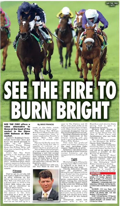 SEE THE FIRE TO BURN BRIGHT - PressReader