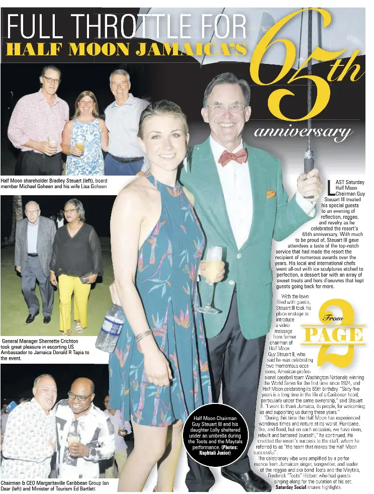 FULL THROTTLE FOR HALF MOON JAMAICA’S 65 anniversar­y - PressReader