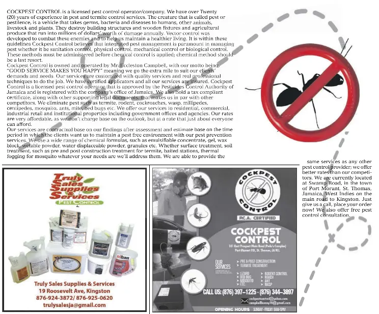 Paramount Integrated Pest Management is - PressReader