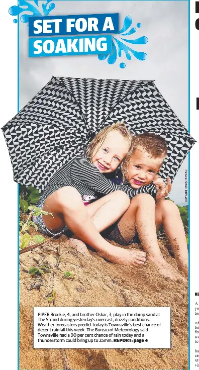 SET F OR A SOAKING - PressReader