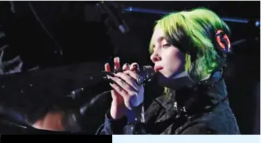 Billie Eilish anuncia fechas en México - PressReader