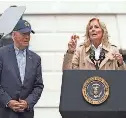 First lady fiercely advocates for husband to stay in race - PressReader