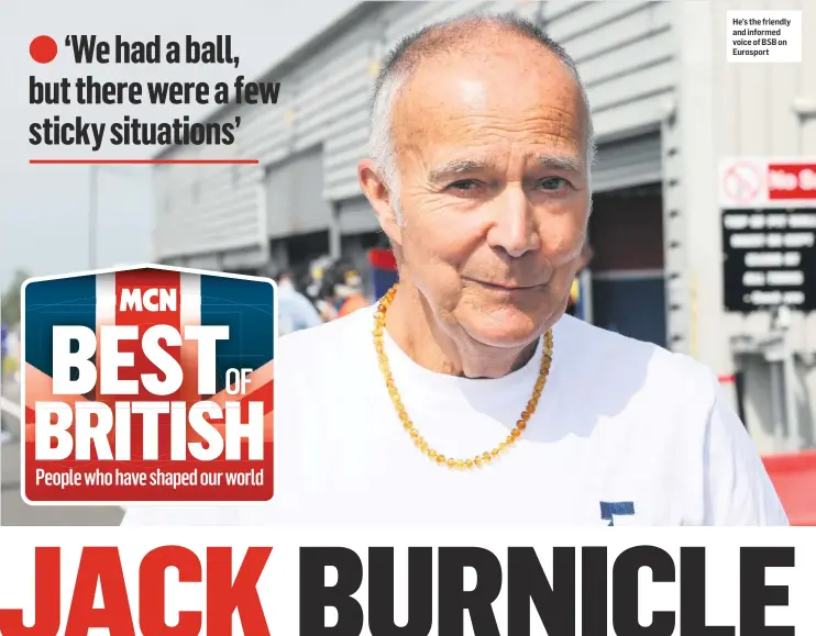 Jack Burnicle – the talking man - PressReader