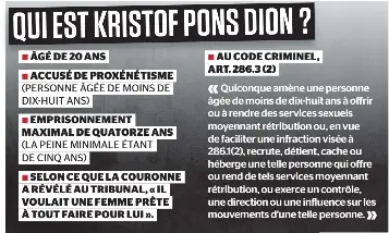 QUI EST KRISTOF PONS DION ? - PressReader