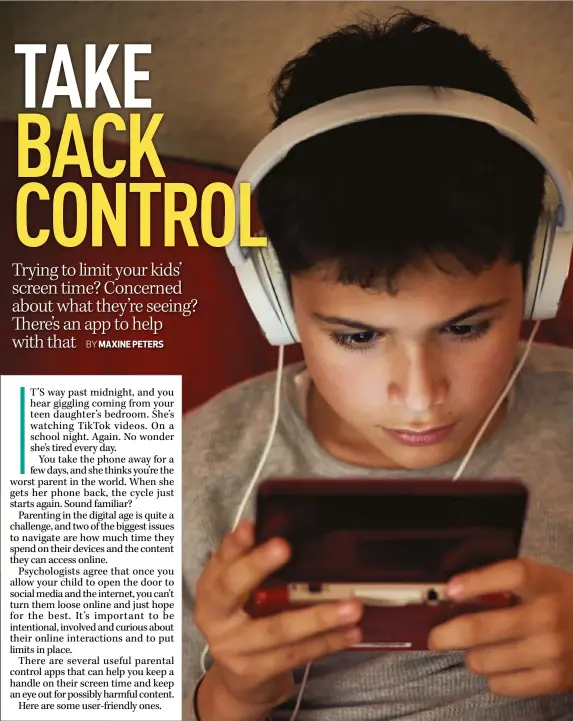 Apps to monitor your child’s screen time - PressReader