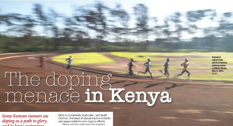 The doping menace in Kenya - PressReader