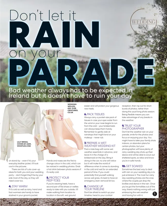 Don’t let it RAIN on your PARADE - PressReader