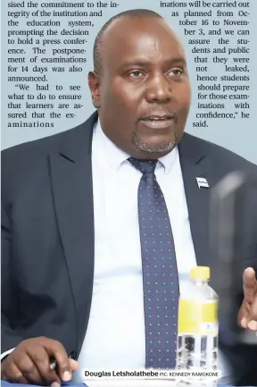 Exam papers leaker faces up to half a million fine - PressReader