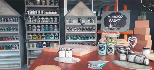 Tjhoko paint – the new chalk of the town - PressReader